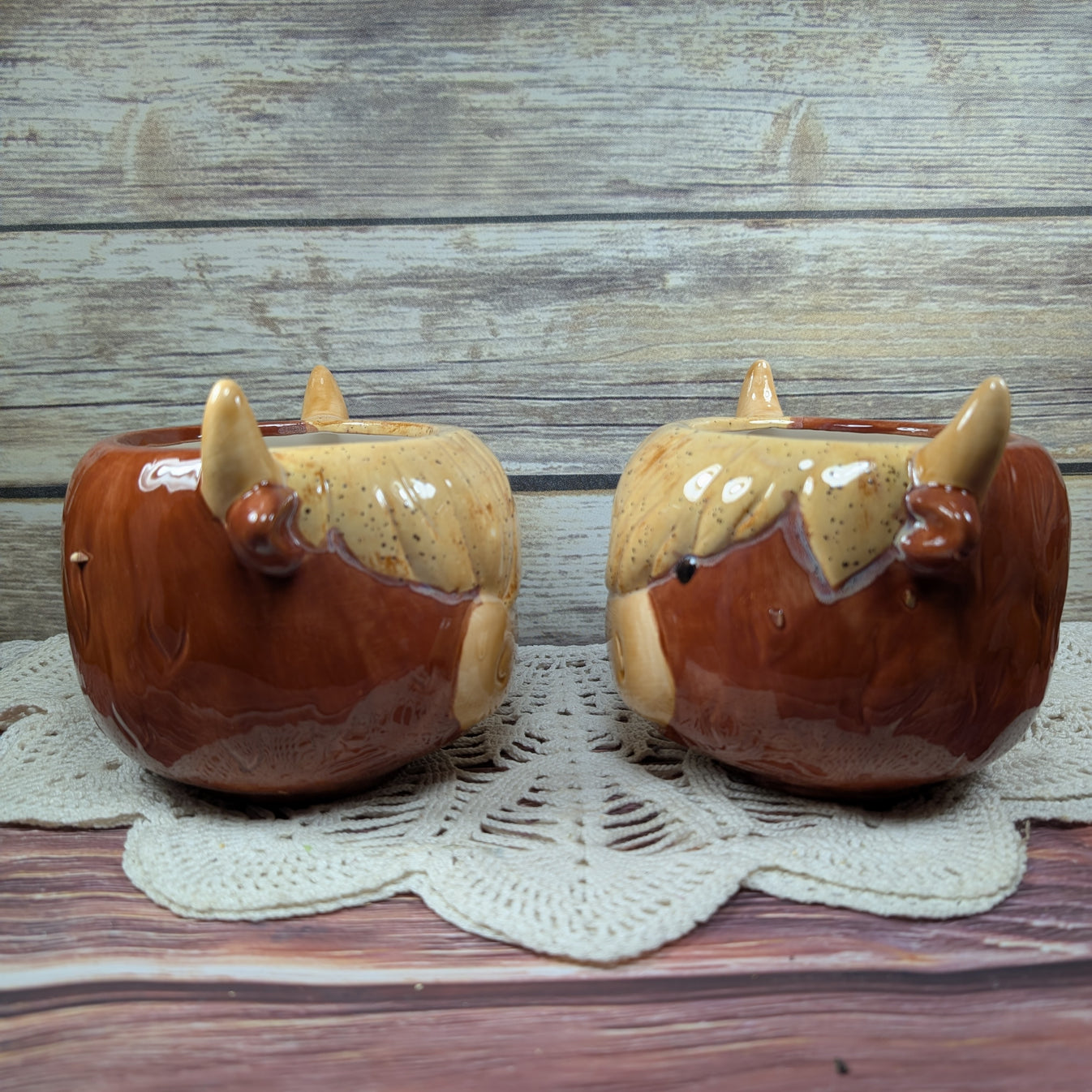 Highland Cow planter – HaldeCraft