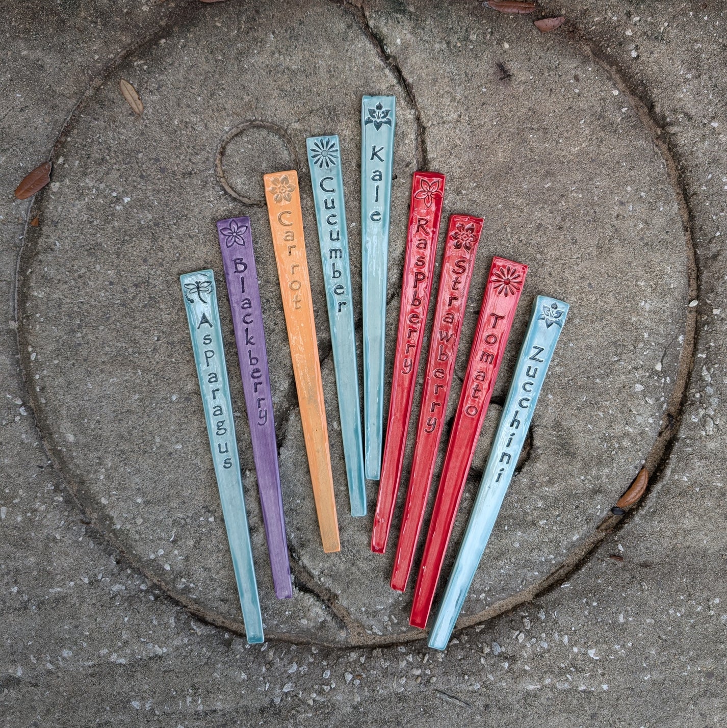 Plant Markers (fruits and vegetables) – HaldeCraft