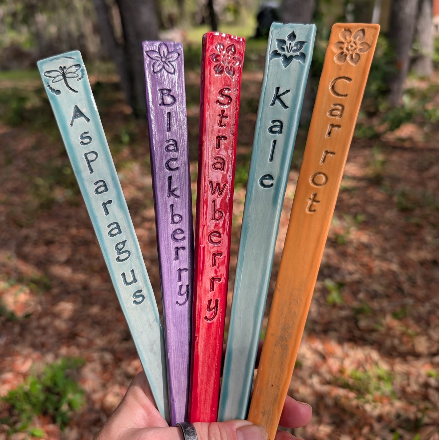 Plant Markers (fruits and vegetables) – HaldeCraft