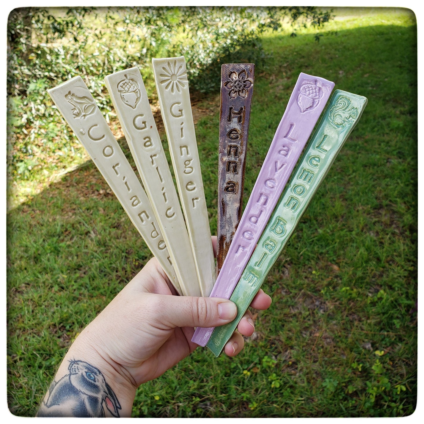 Plant Markers (herbs and flowers) – HaldeCraft