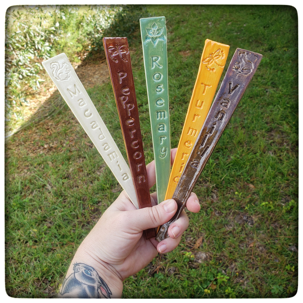 Plant Markers (herbs and flowers) – HaldeCraft