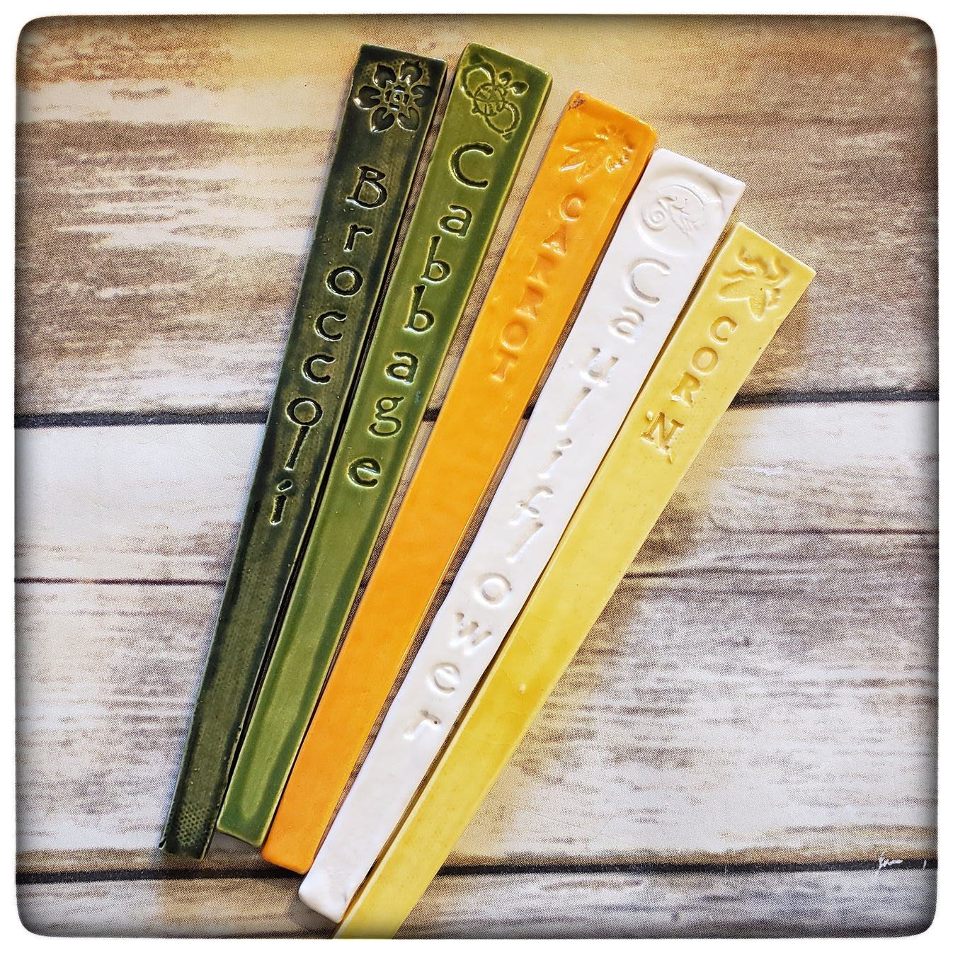 Plant Markers (fruits and vegetables) – HaldeCraft