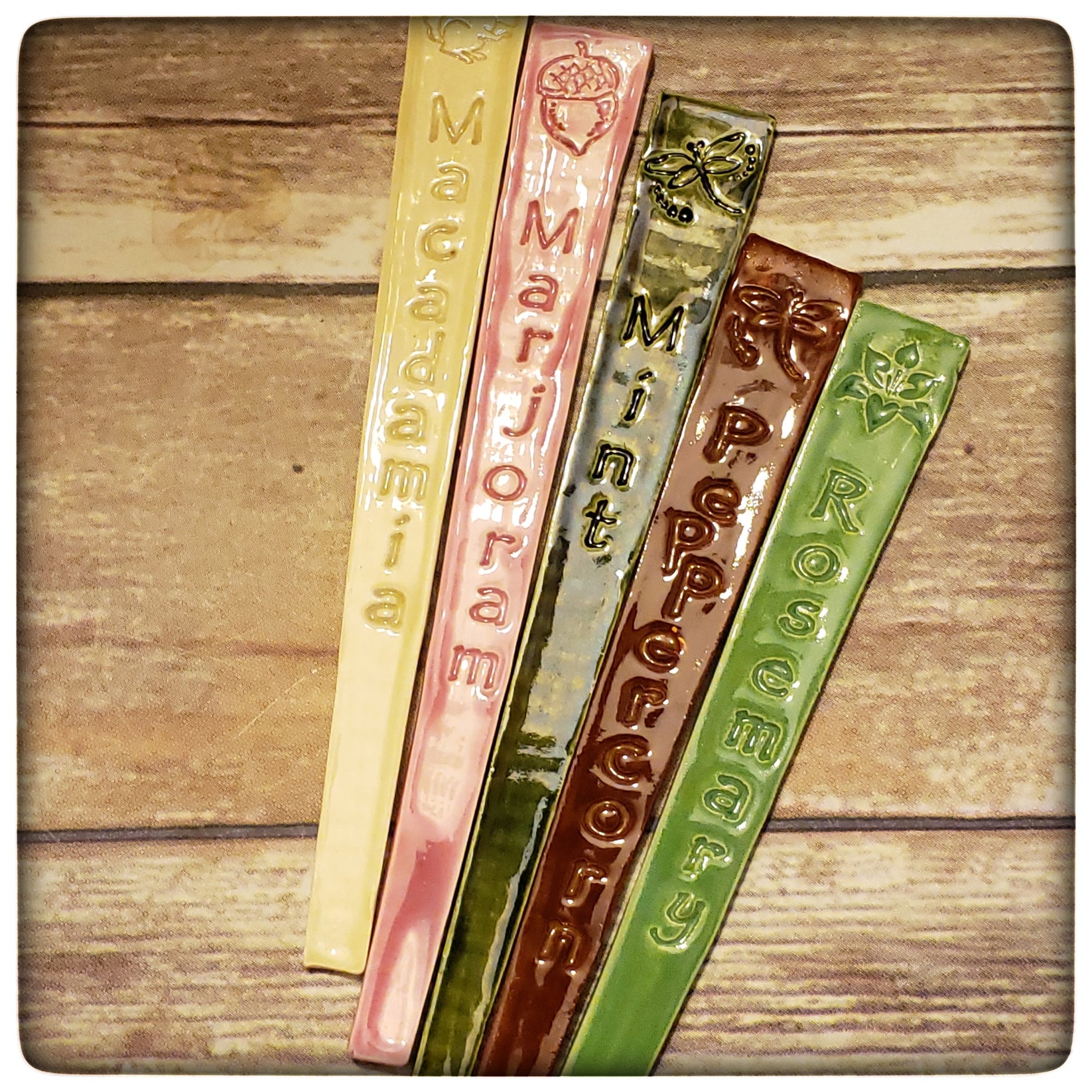 Plant Markers (herbs and flowers) – HaldeCraft